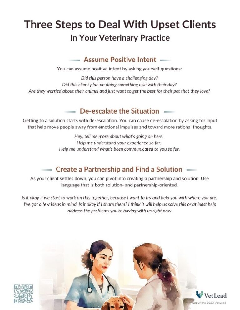Navigating Client Conflicts: A Process for Veterinary Teams - VetLead