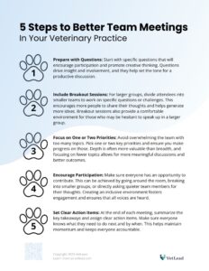 How to Have Great Team Meetings in Your Veterinary Practice - VetLead